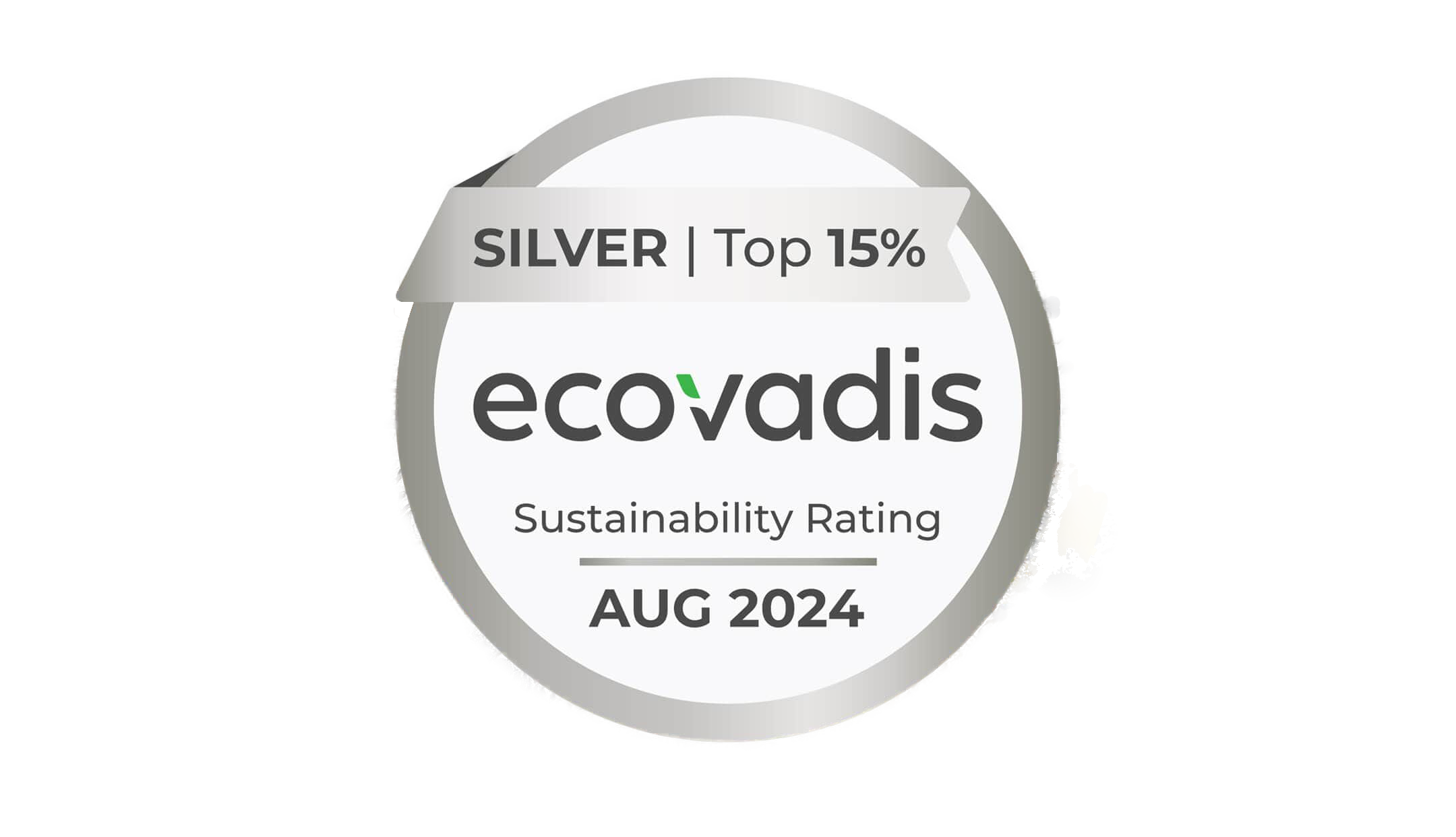 Silver Sustainability Rating of EcoVadis 2024 - Policreo